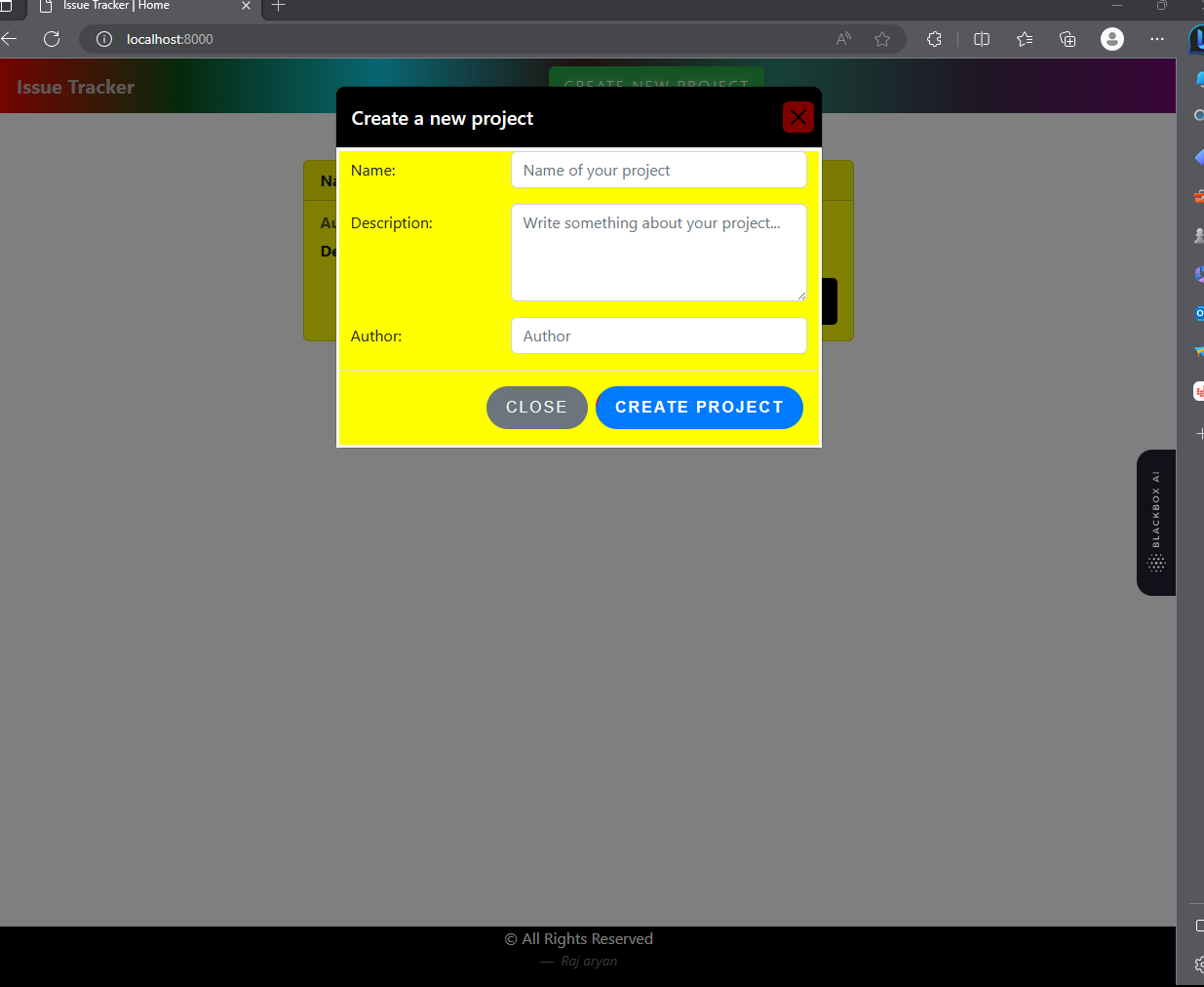 Issue Tracker Issue Tracker